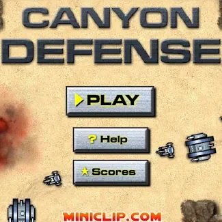 Canyon Defense - Jeu gratuit sur Miniclip Old Games
